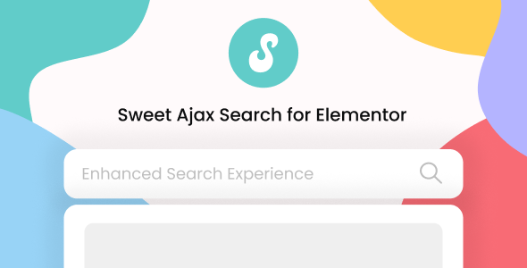 Sweet Ajax Search for Elementor by SweetWP | CodeCanyon